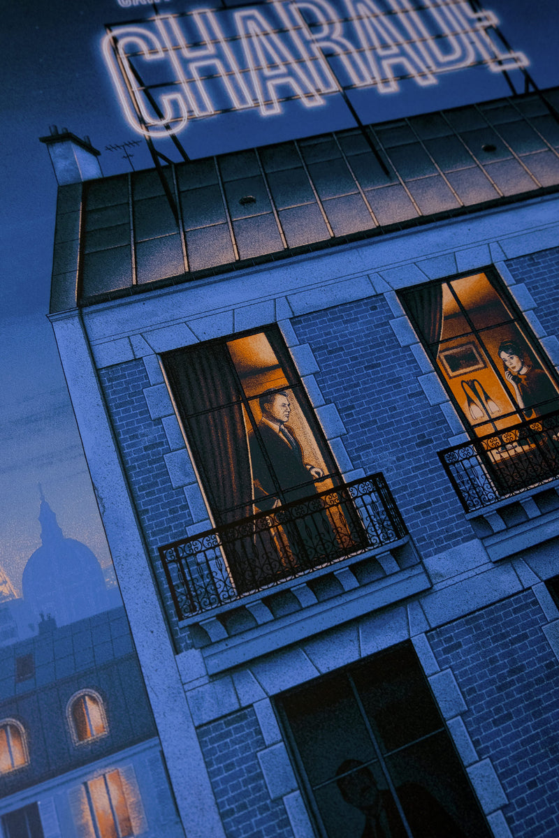 Charade » Screen Printed Movie Poster » by Nicholas Moegly