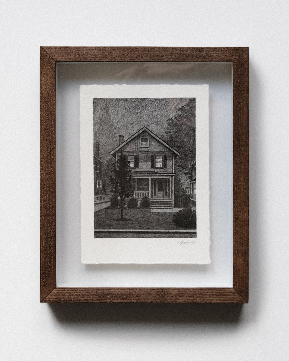 Homesick Pt. 001 » Original Graphite Drawing » by Nicholas Moegly